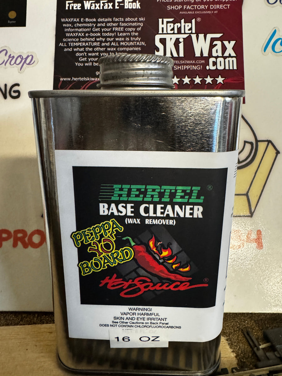 Ski Wax Remover - Base Clean 16oz Professional Base Prep + YouTube | Hertel